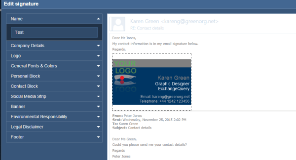 Exclaimer cloud signatures for office 365 | EzCloudInfo