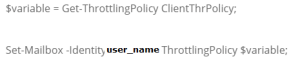 Configure Throttling Policy In Exchange Server 2016/13/10 | EzCloudInfo