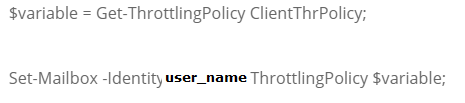 Configure Throttling Policy In Exchange Server 2016/13/10 | EzCloudInfo