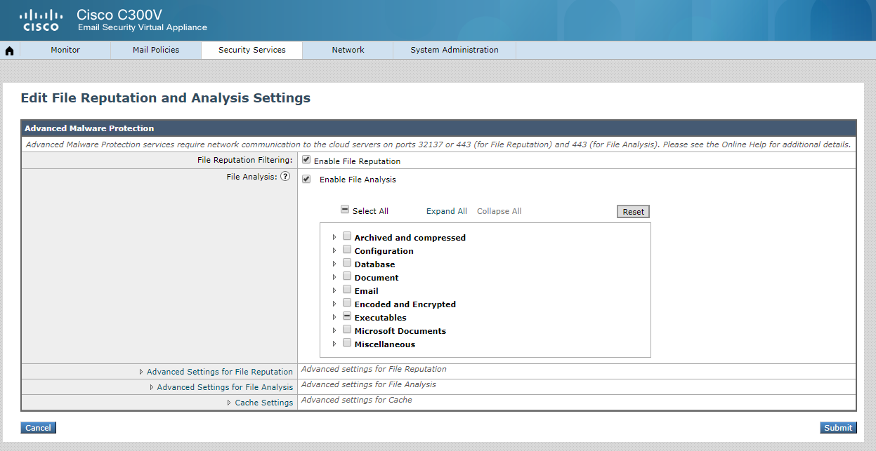 Email Security – Enable Sand Boxing ATP on Cisco Iron Port | EzCloudInfo