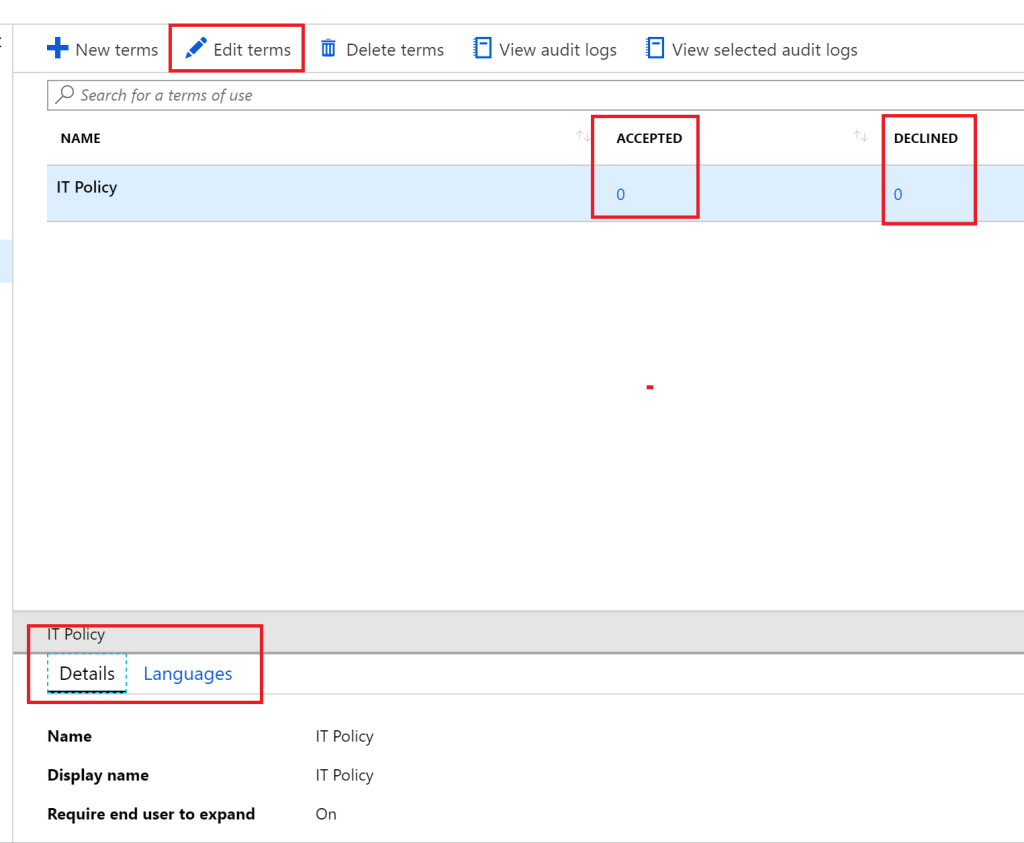 Configure Azure AD Terms of Use functionality within conditional access in Microsoft Intune ...