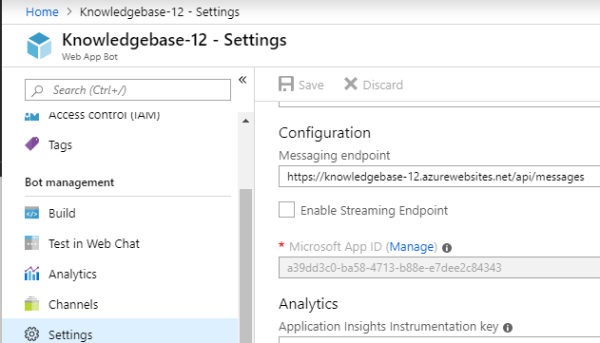 Create Microsoft Azure Bot and Integrate with Microsoft Teams | EzCloudInfo