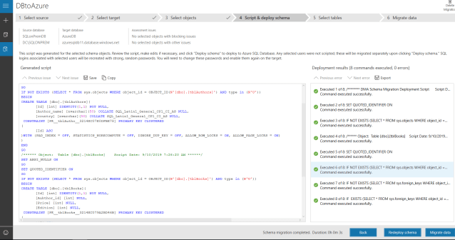 Migrate onpremise SQL DB to the Azure SQL Database | EzCloudInfo