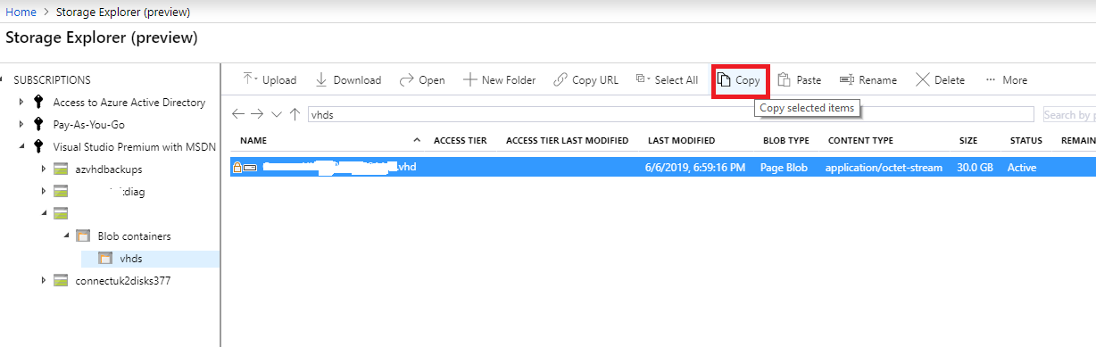 Microsoft Azure – Copy VHDs, between storage accounts in managed and unmanaged disks | EzCloudInfo