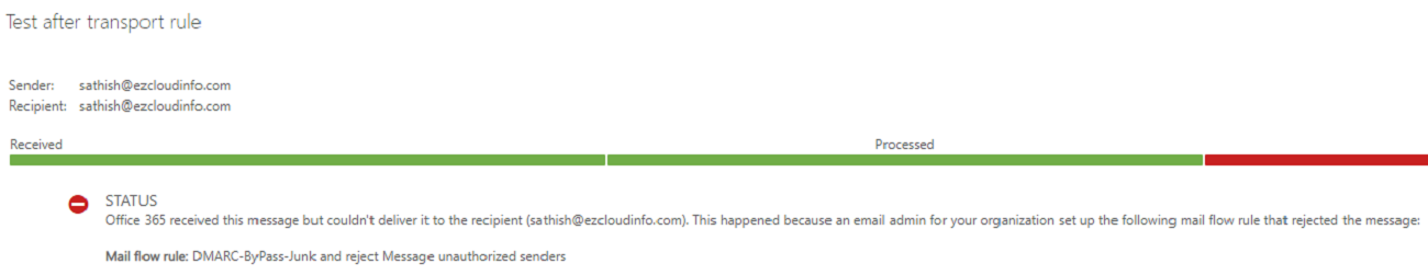 Configure Exchange Online to reject emails that fail DMARC validation ...