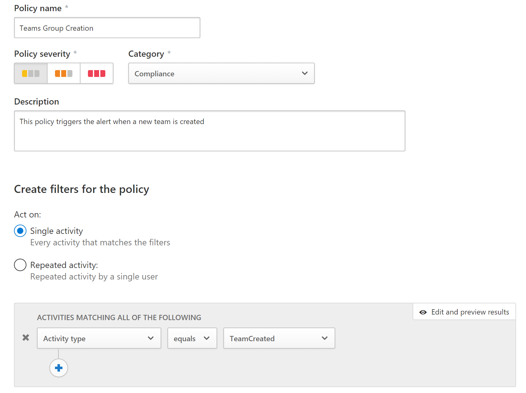 Microsoft Teams – Notify security administrator when a new team is ...