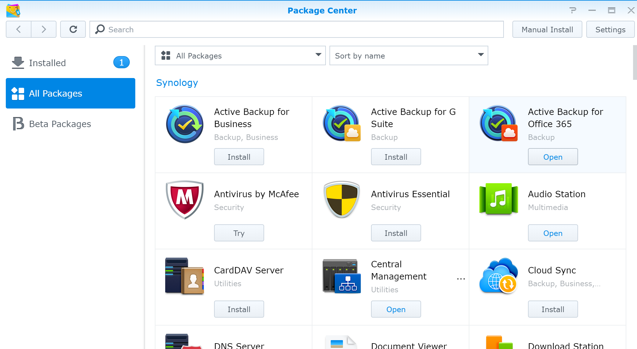 Synology DiskStation Active Backup for Office365 | EzCloudInfo