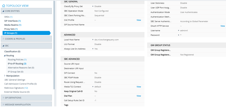 Part 2 – Configure AudioCodes SBC for Microsoft Teams Direct Routing ...