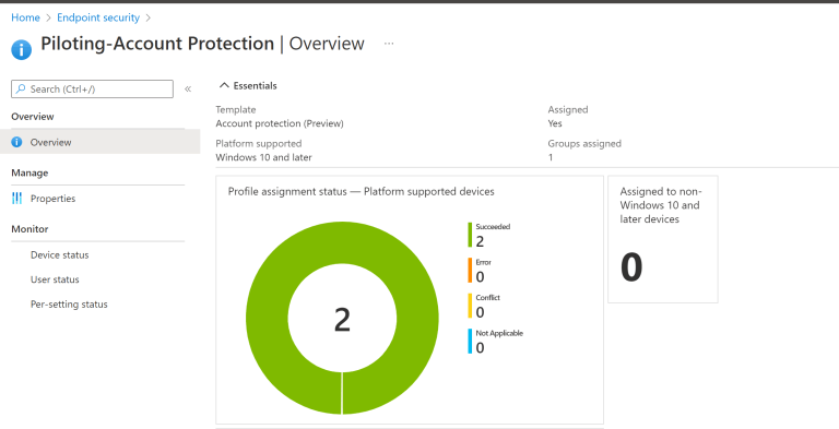 Utilize Intune endpoint security policies for Account Protection in ...